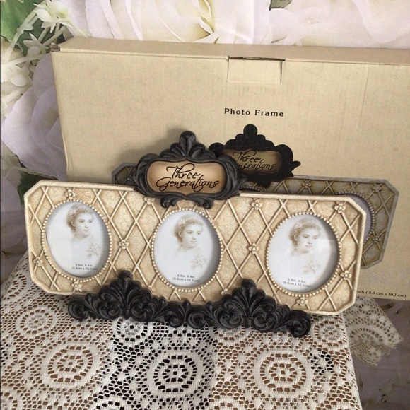 Cracker Barrel | Accents | Nib Three Generation Photo Frame New Frame ...